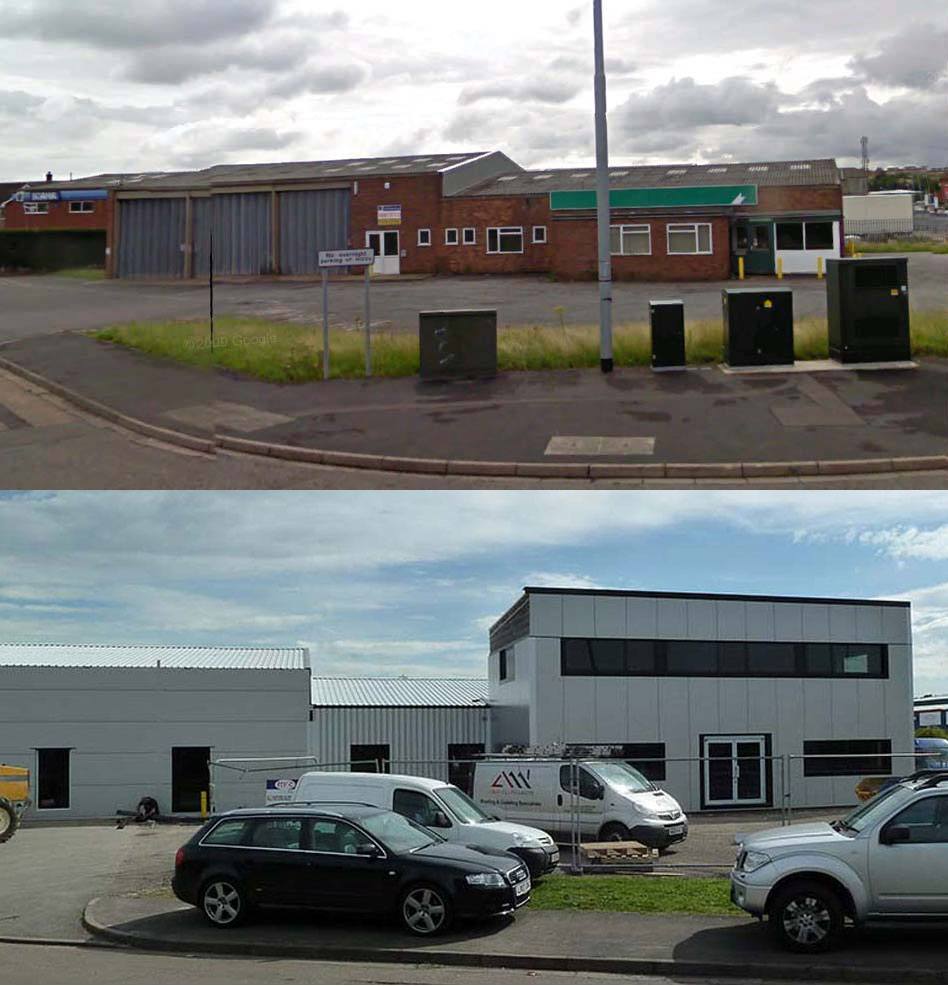 Industrial Roof Cladding Services UK