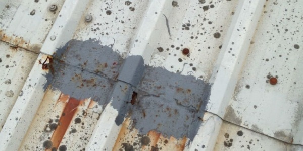 Cut Edge Corrosion Roof Repair